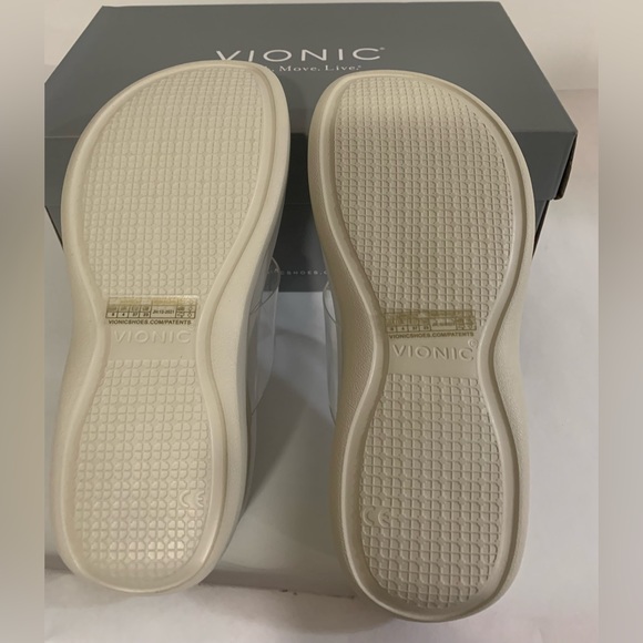 Vionic | Shoes | New Vionic Sunrise Luminous Toepost Platform Sandal ...
